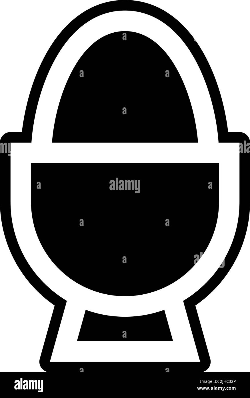 Brunch boiled egg Stock Vector Image & Art - Alamy