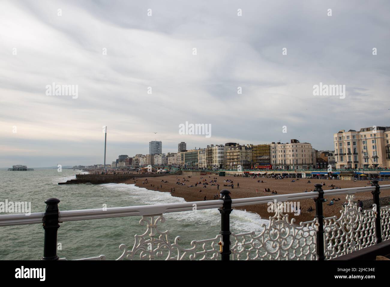 View from Brighton Pier Stock Photo - Alamy