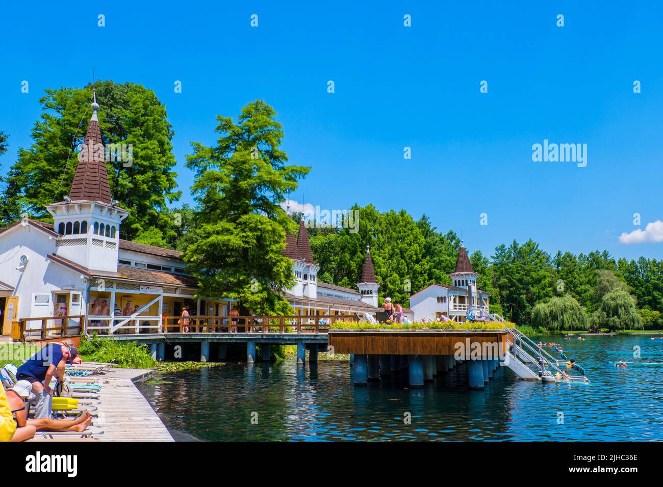 Thermal lake heviz hi-res stock photography and images - Alamy