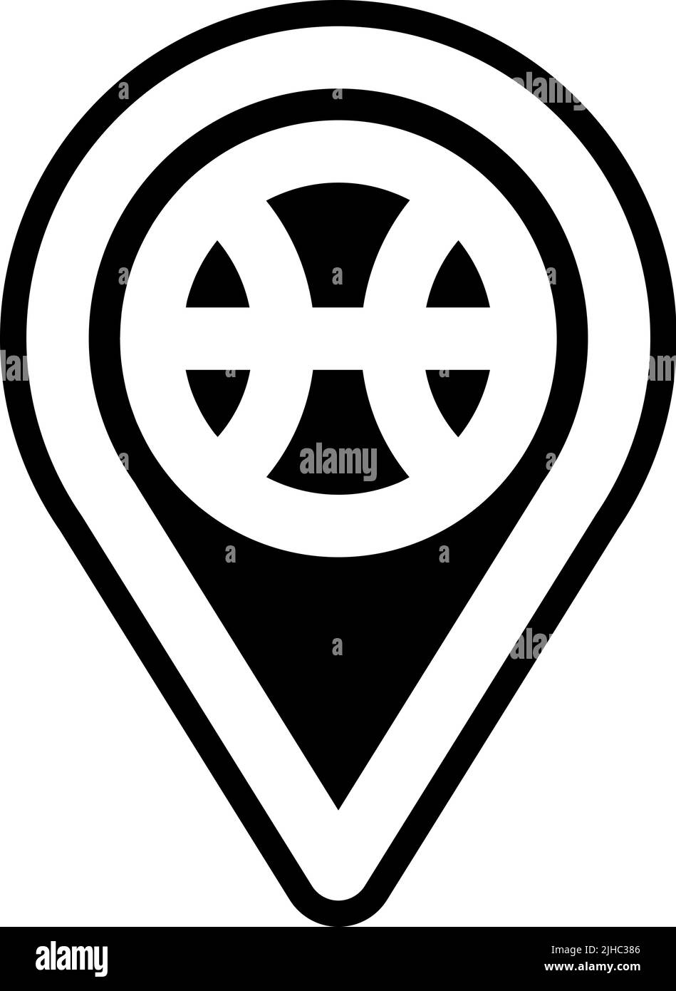 Basketball location Stock Vector Image & Art - Alamy