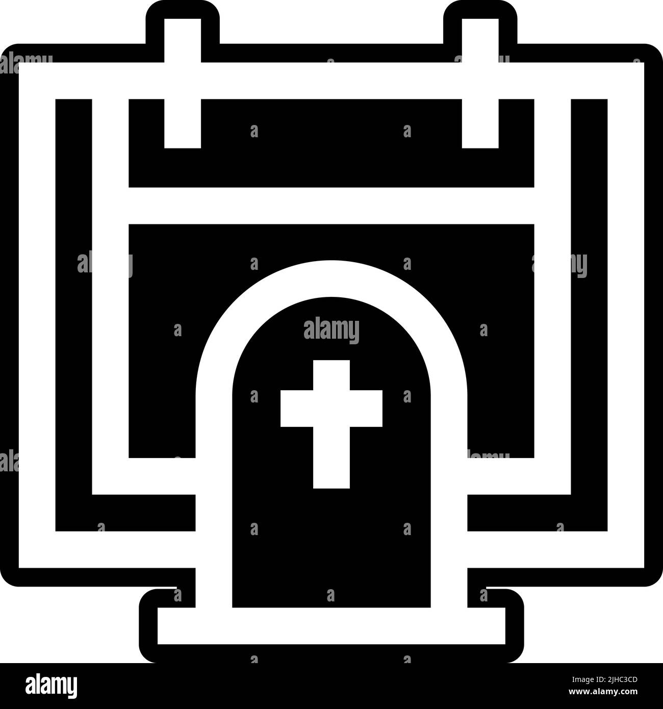Calendar funeral Stock Vector Image & Art - Alamy