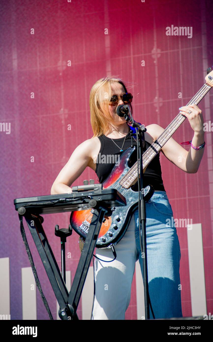 SIGRID TRNSMT 2022 July 10th 2022 Stock Photo - Alamy