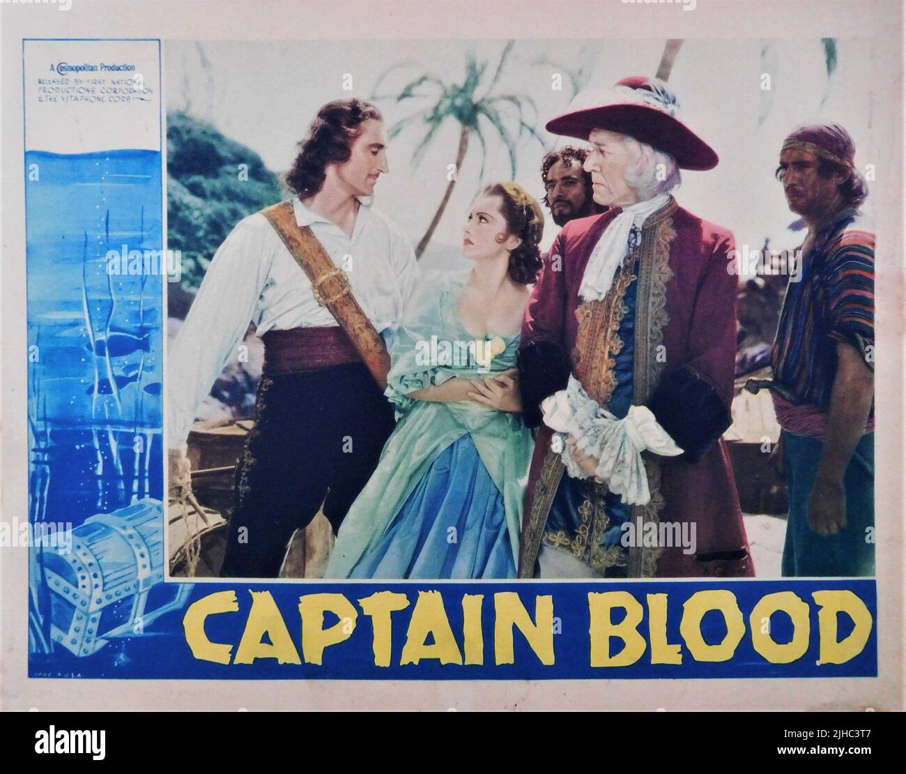 BASIL RATHBONE OLIVIA de HAVILLAND and HENRY STEPHENSON in CAPTAIN ...