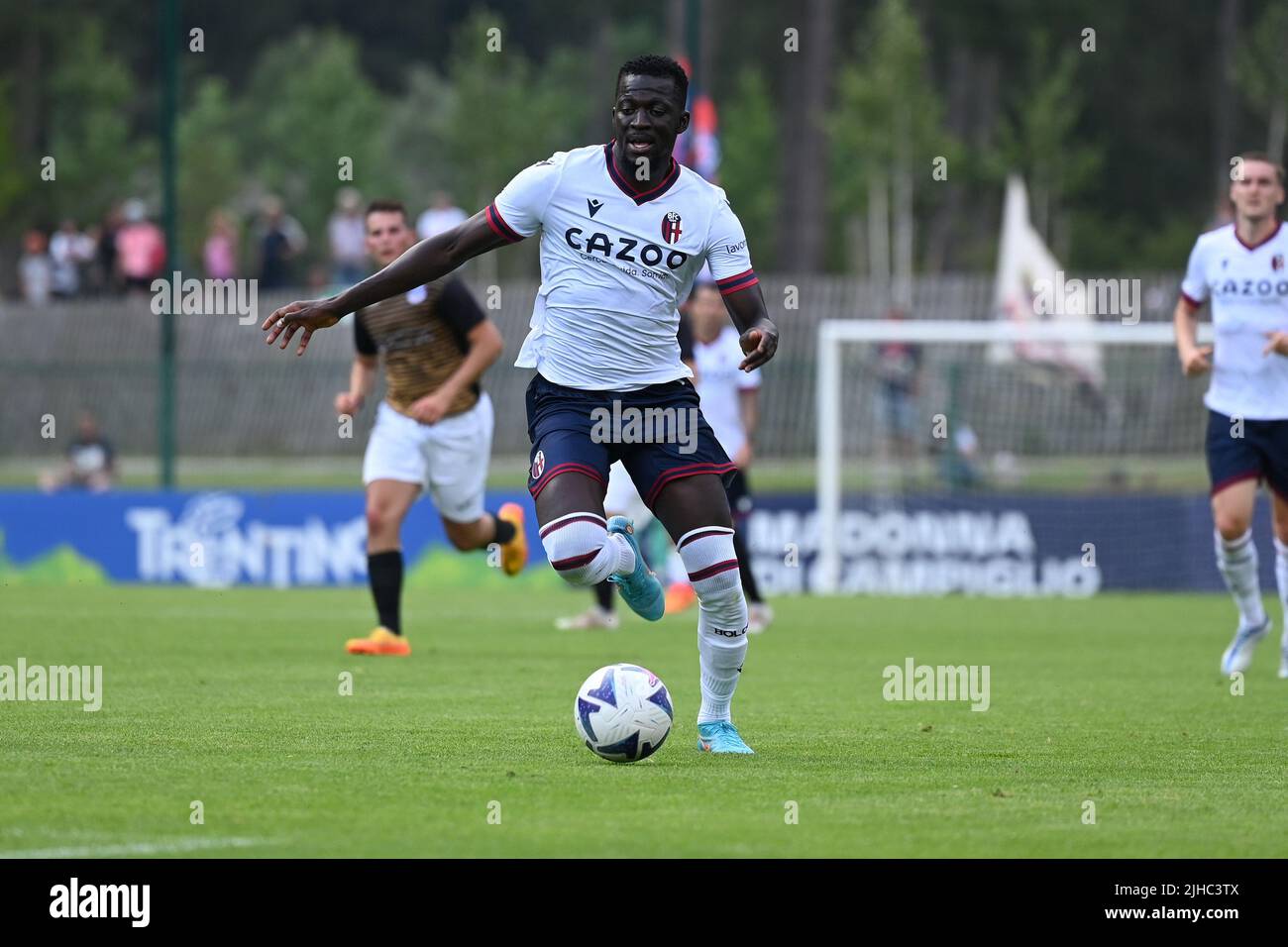 Stadio Comunale, Pinzolo, Italy, July 17, 2022, Musa Barrow (Bologna ...
