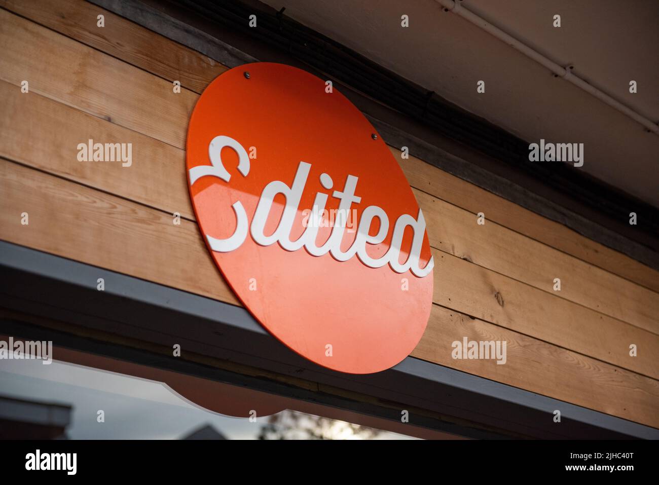 Edited Shop, Brighton Stock Photo - Alamy
