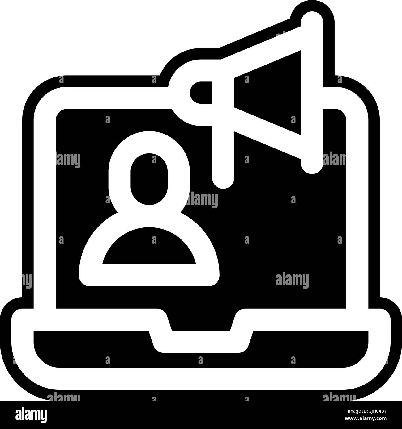 Creative content creator application Stock Vector Images - Alamy