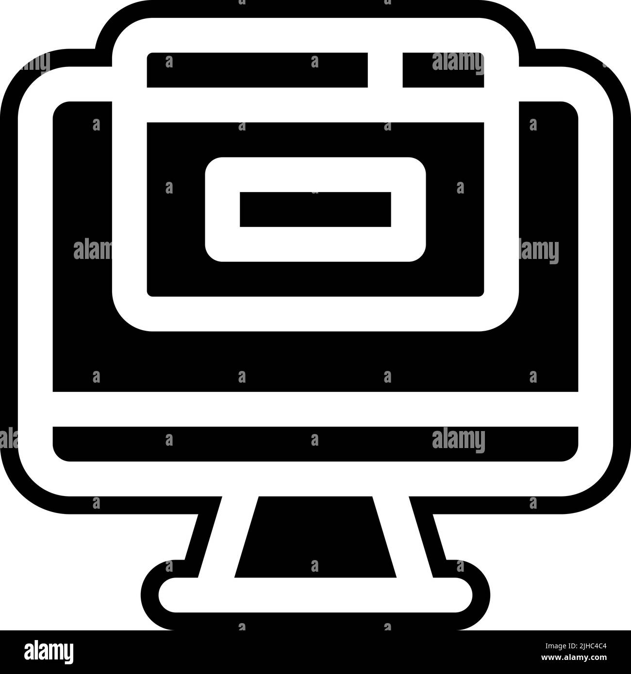 Content creator computer Stock Vector Image & Art - Alamy