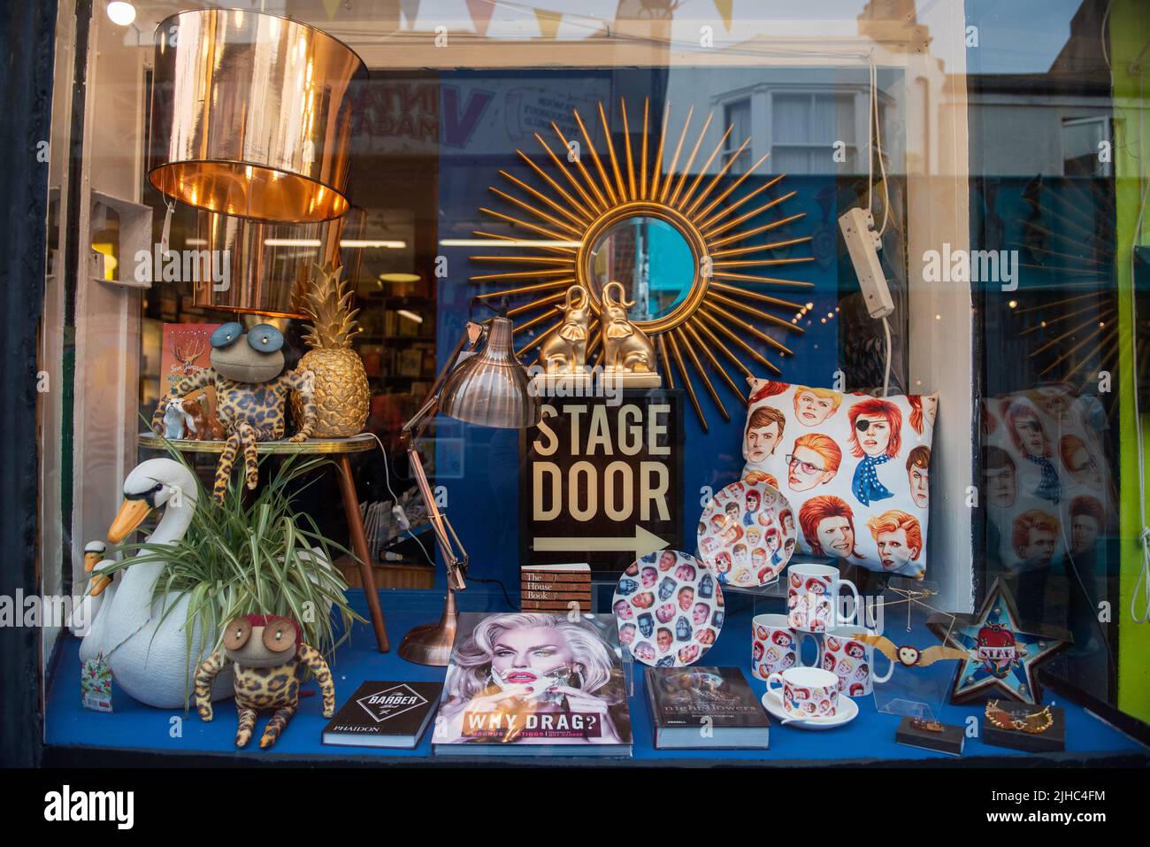 Vintage shop window brighton hi-res stock photography and images - Alamy
