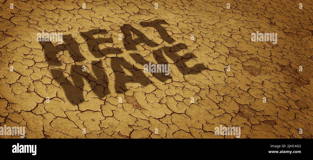 Heat Wave or heatwave and hot weather with soaring temperatures and ...
