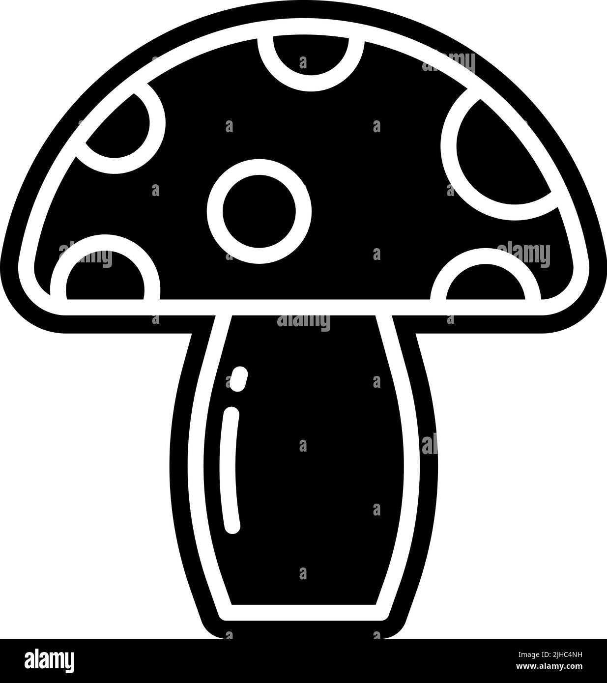 Edible mushroom oyster on Black and White Stock Photos & Images - Alamy