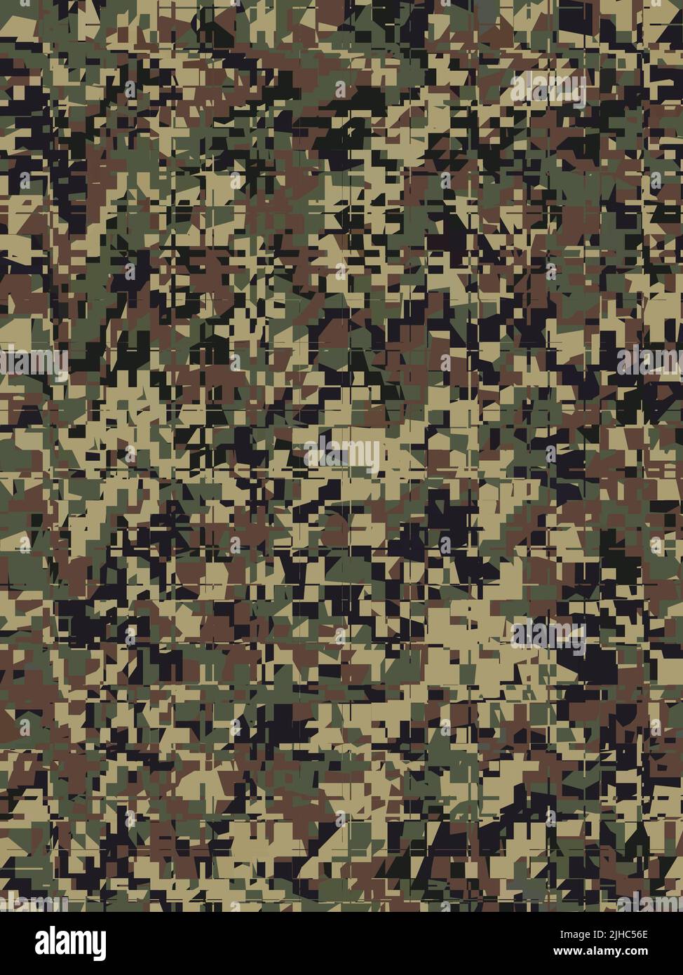Abstract and contemporary digital art camouflage pattern Stock Photo ...