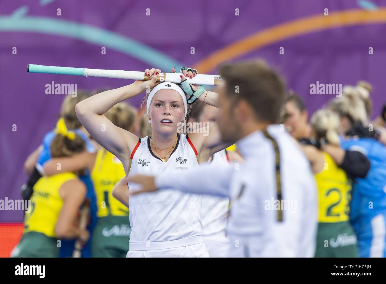 TERRASSA - Pia Maertens (GER) during the consolation final between ...