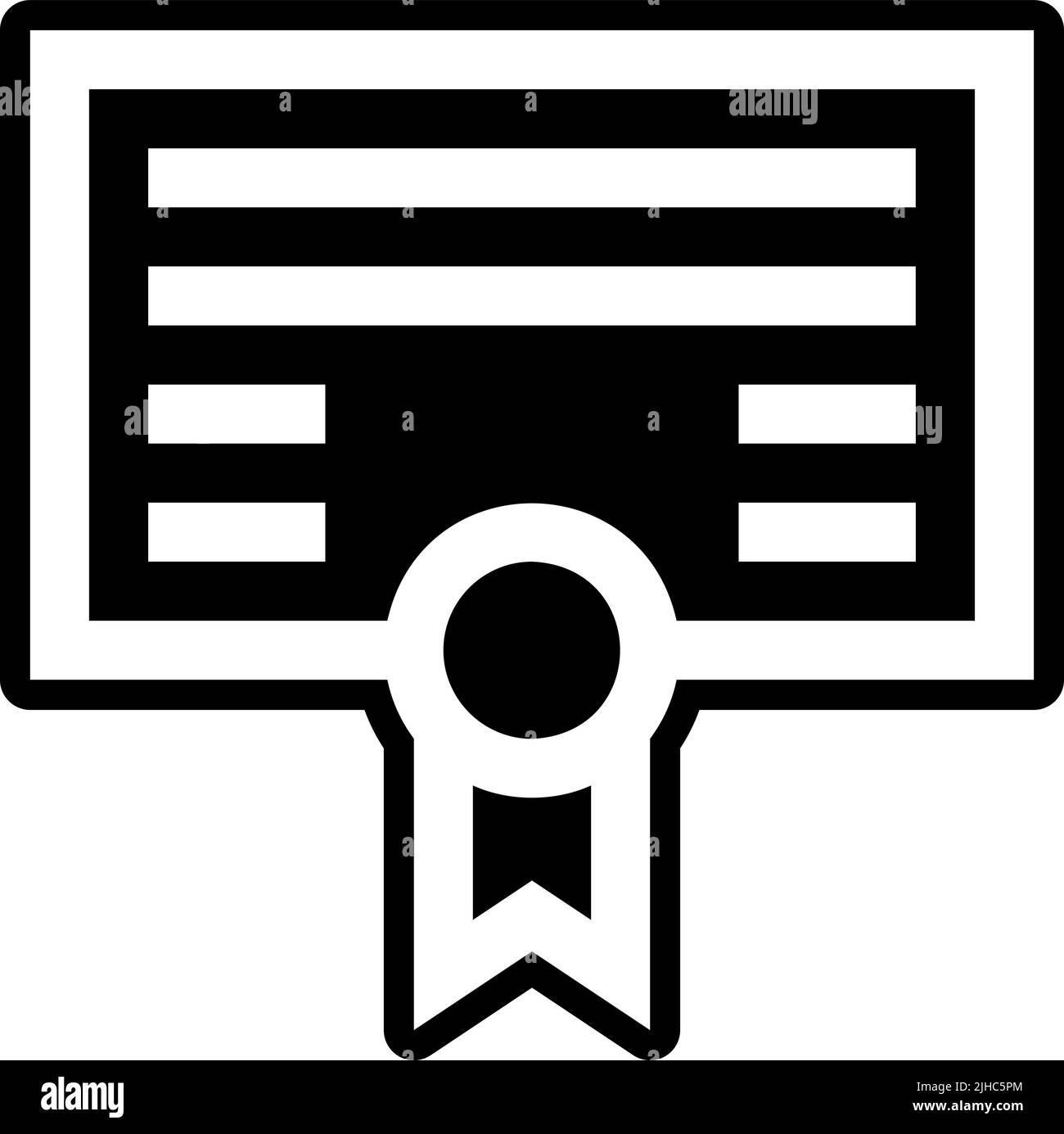 Passing certificate Stock Vector Images - Alamy