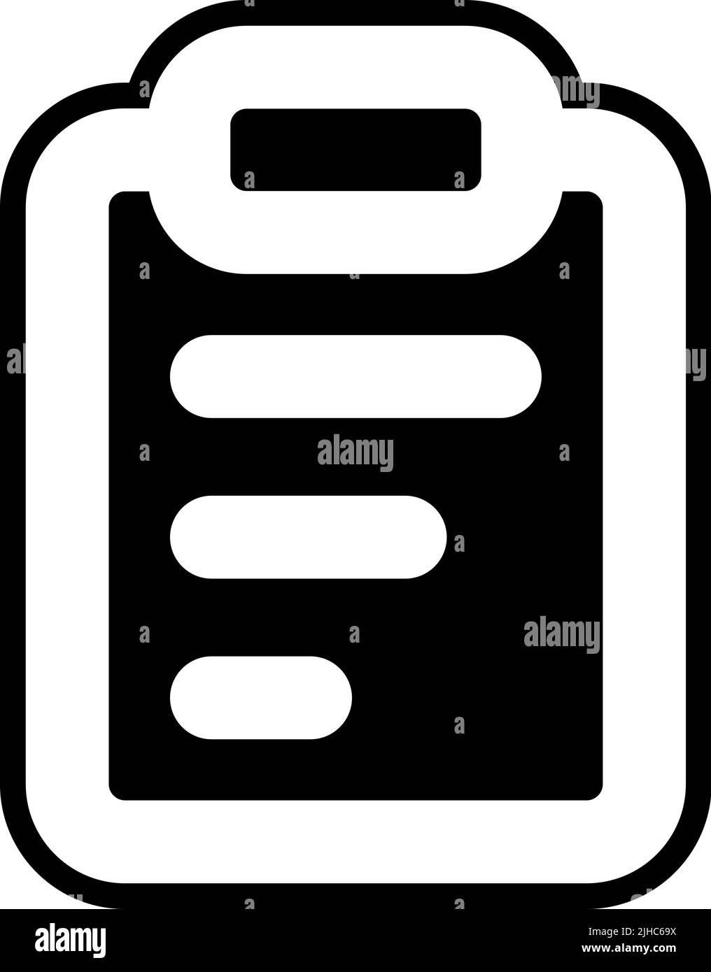 Essentials ui clipboard Stock Vector Image & Art - Alamy