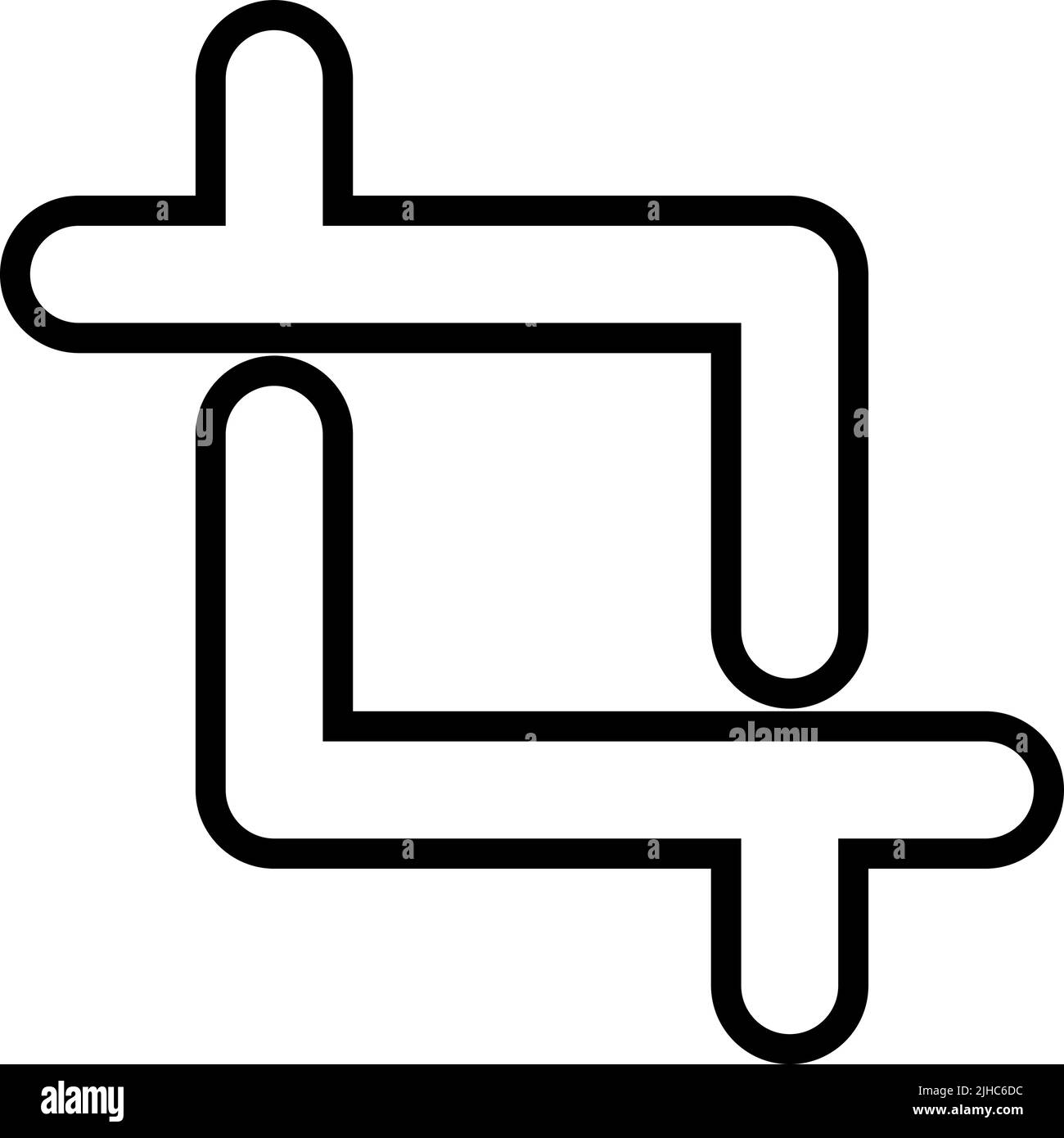 Essentials ui crop Stock Vector Image & Art - Alamy