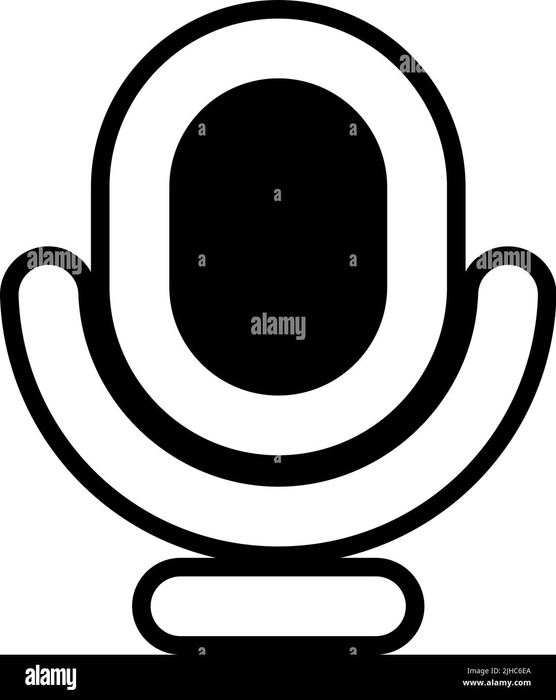 Essentials ui microphone Stock Vector Image & Art - Alamy