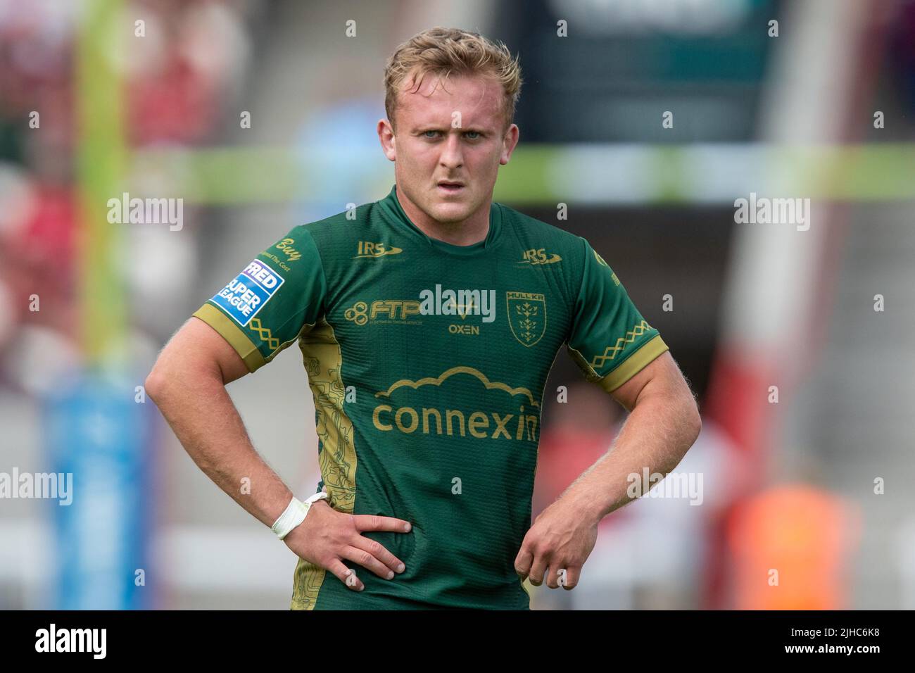 Jez Litten #14 of Hull KR during the game Stock Photo - Alamy