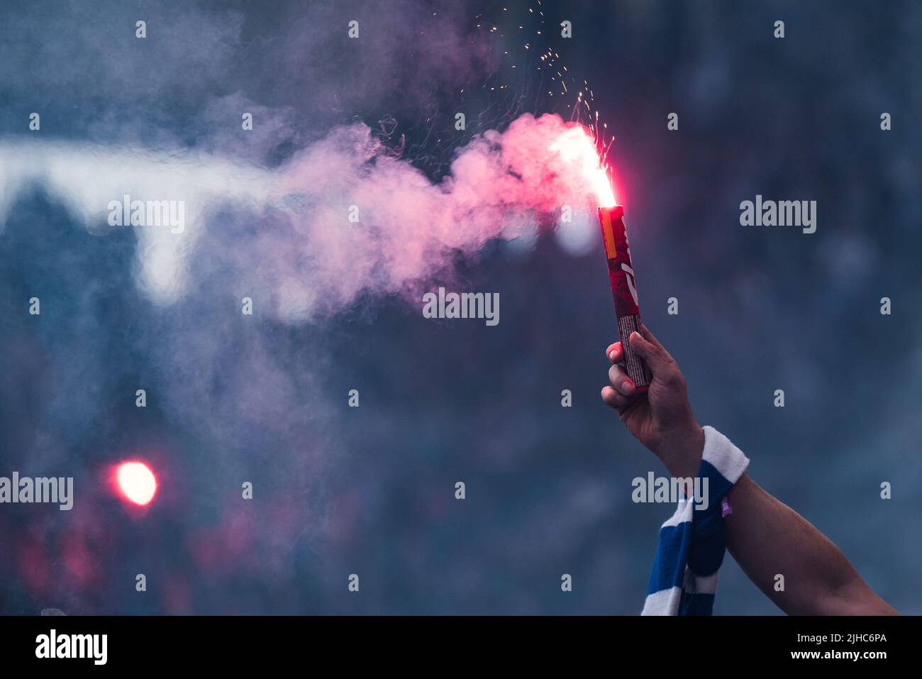 Stadium flare hi-res stock photography and images - Alamy