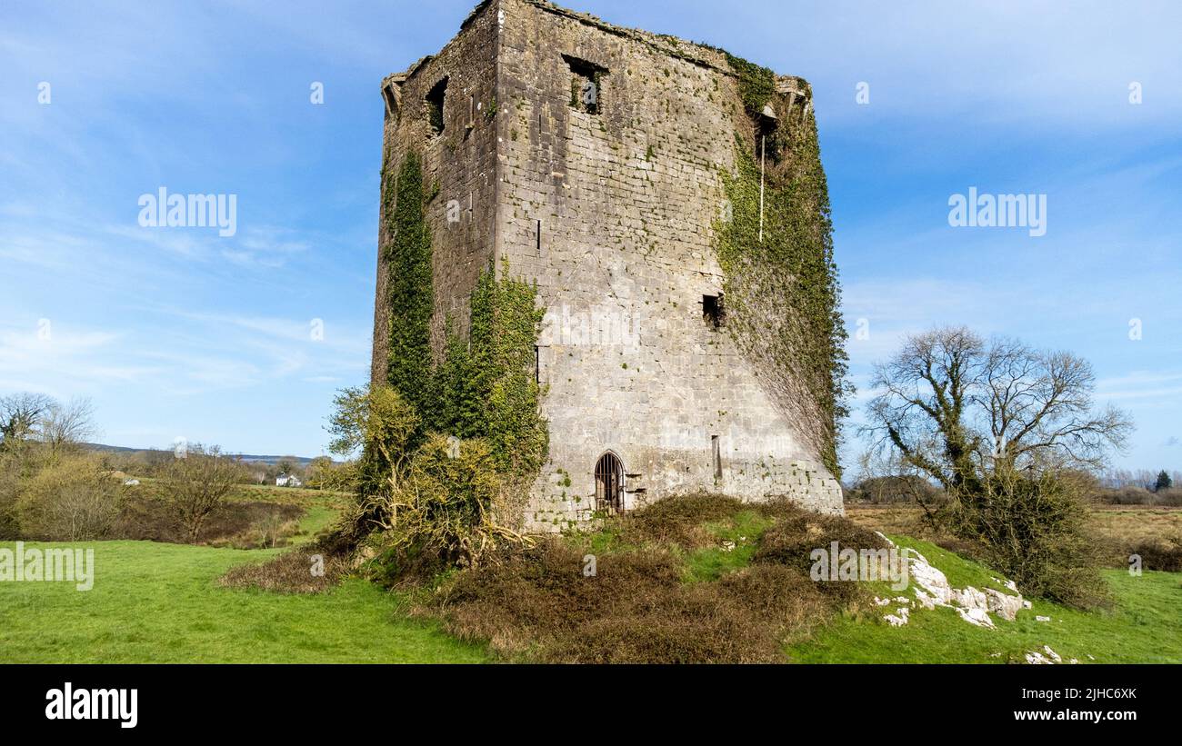 degradation through the nature of the Celtic building, defensive tower ...