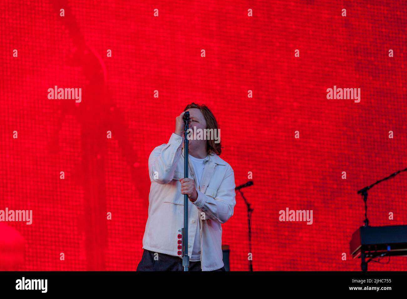 LEWIS CAPALDI TRNSMT July 10th 2022 Stock Photo - Alamy