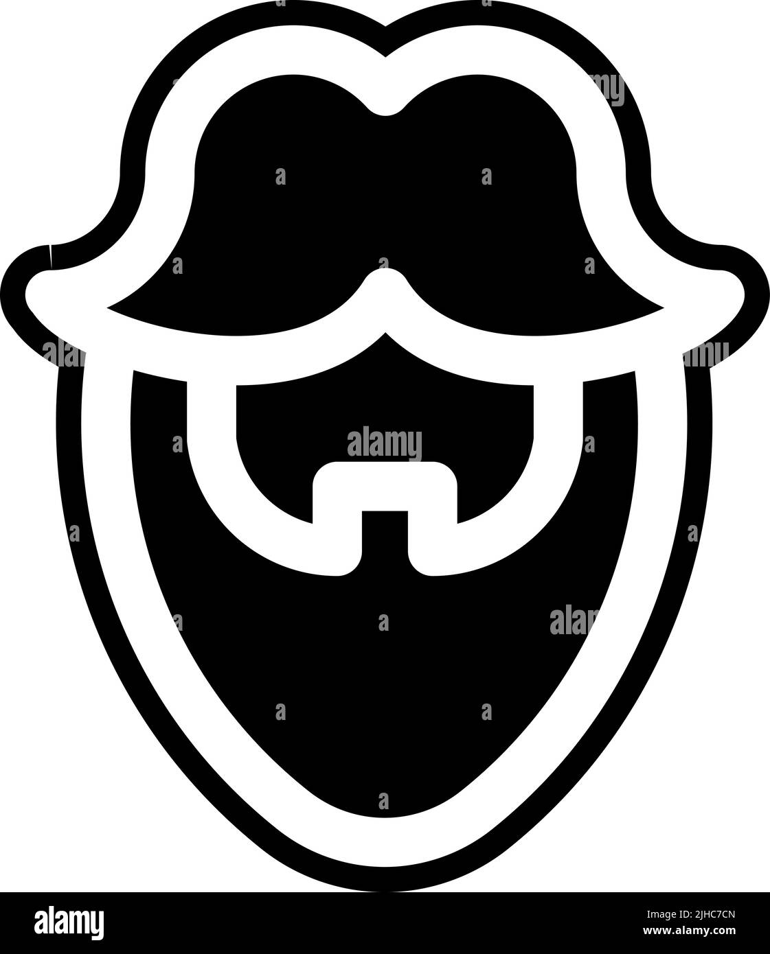 Fathers day beard Stock Vector Image & Art - Alamy