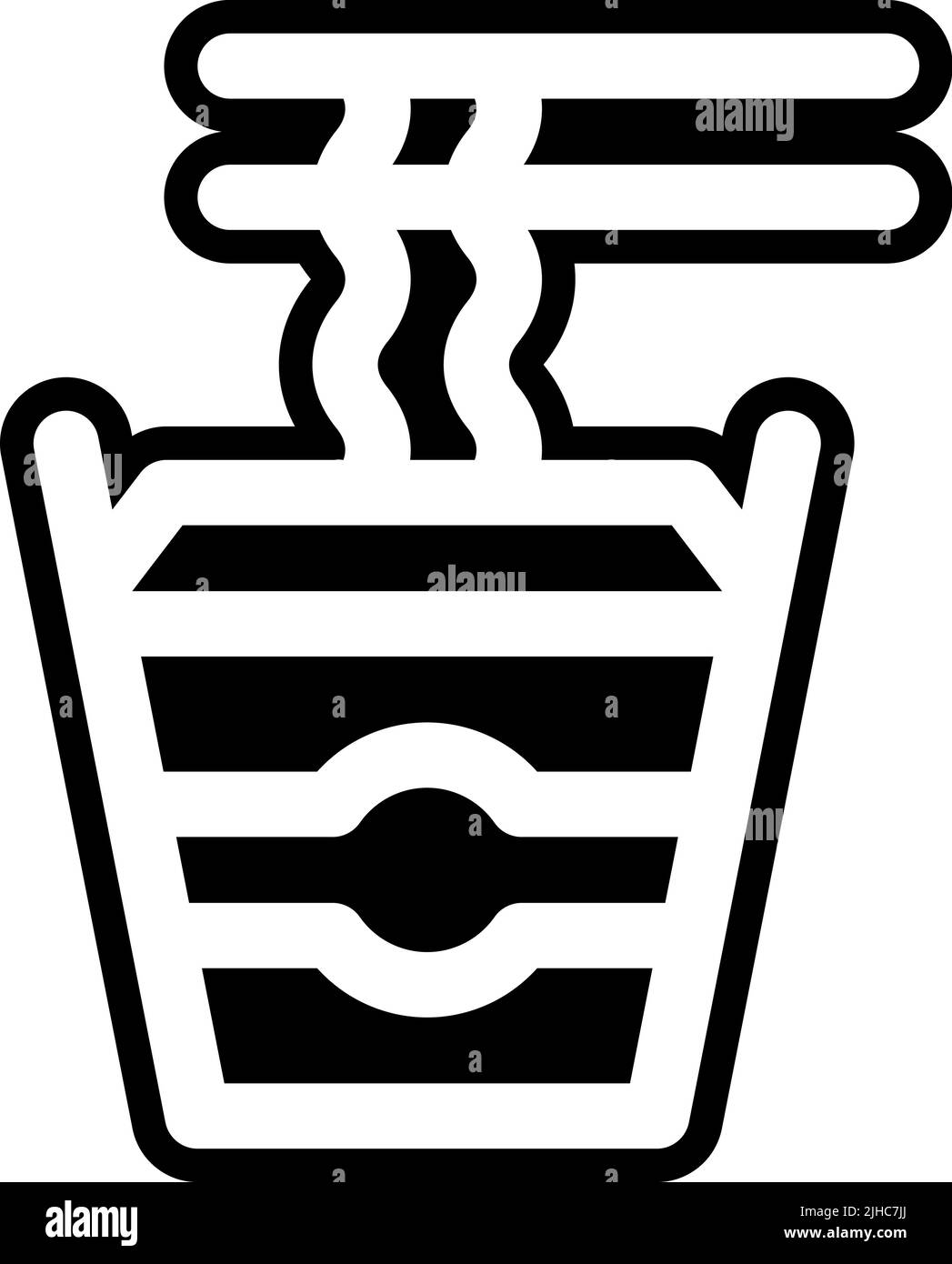 Ramen bowl food box Stock Vector Images - Alamy