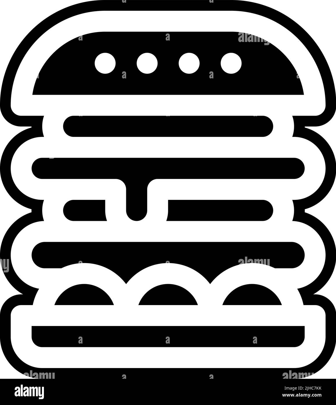 Food burger Stock Vector Image & Art - Alamy