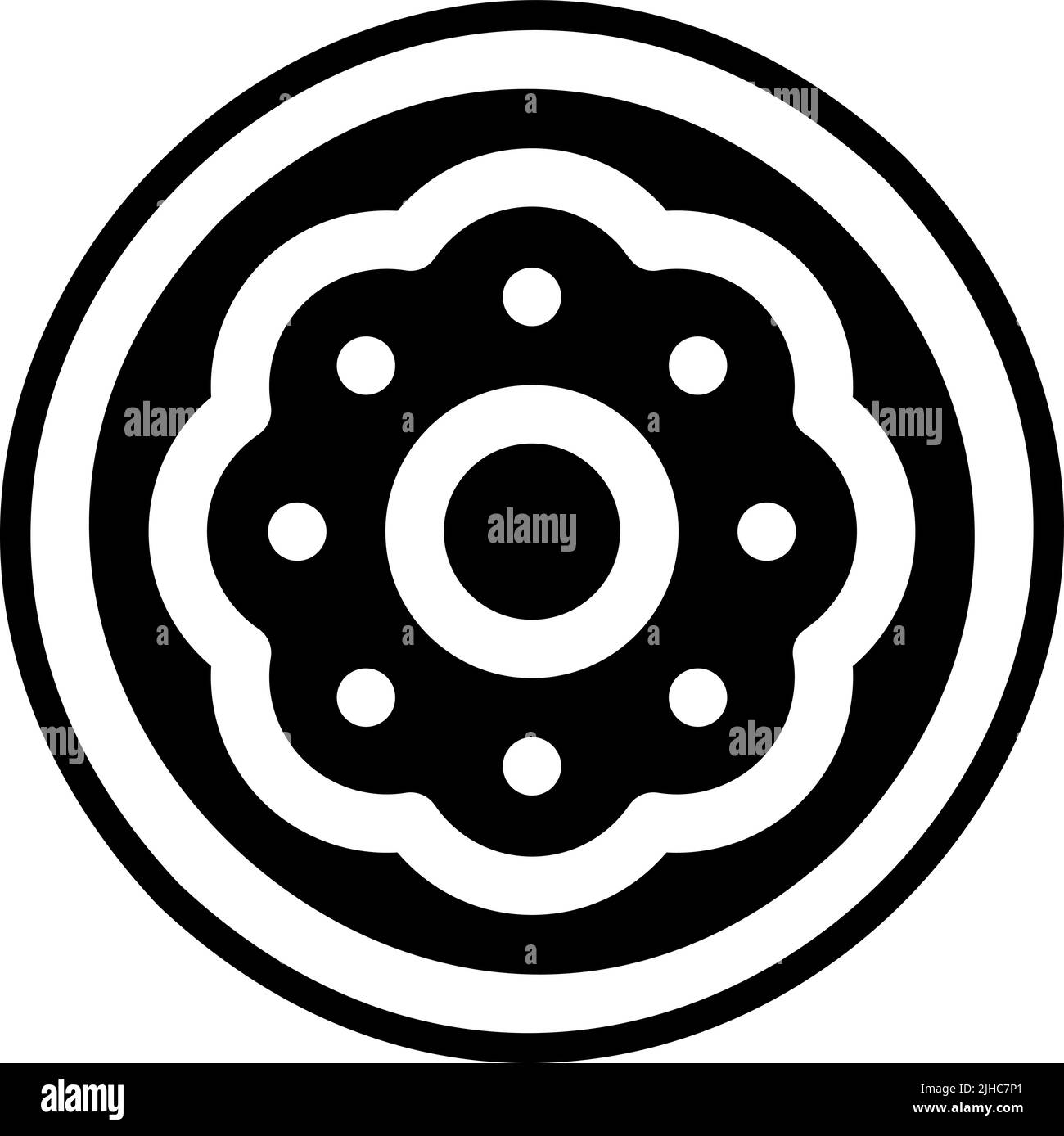 Sweet donut bakery Black and White Stock Photos & Images - Alamy