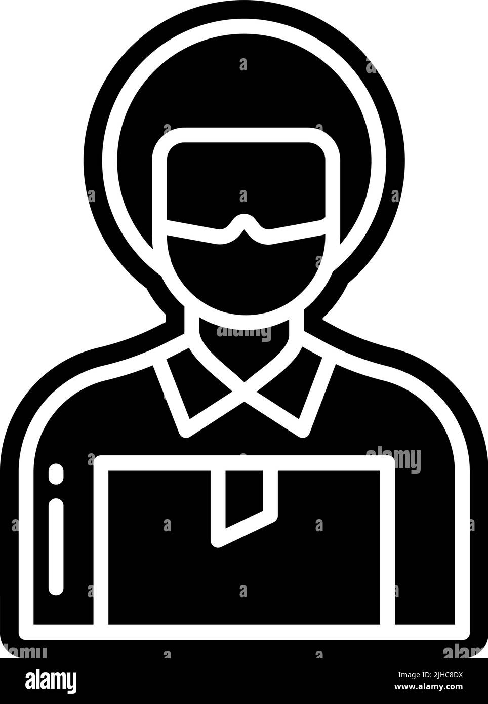 Pizza delivery man order Black and White Stock Photos & Images - Alamy