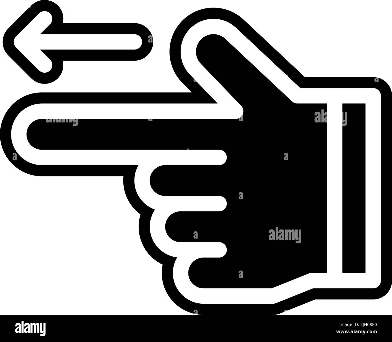 Hand gestures drag Stock Vector Image & Art - Alamy