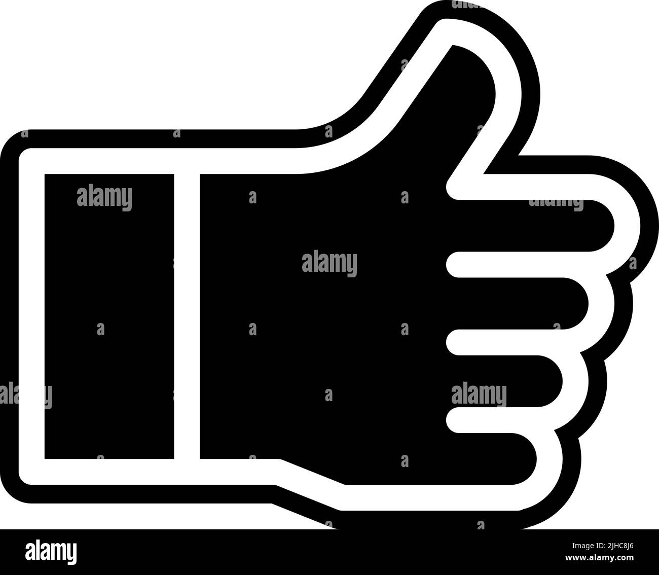 Hand Gestures Thumb Up Stock Vector Image And Art Alamy