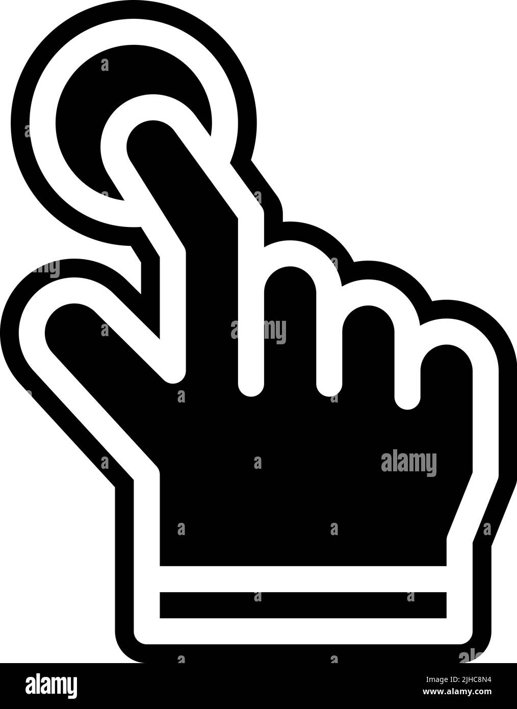 Hand gestures press Stock Vector Image & Art - Alamy