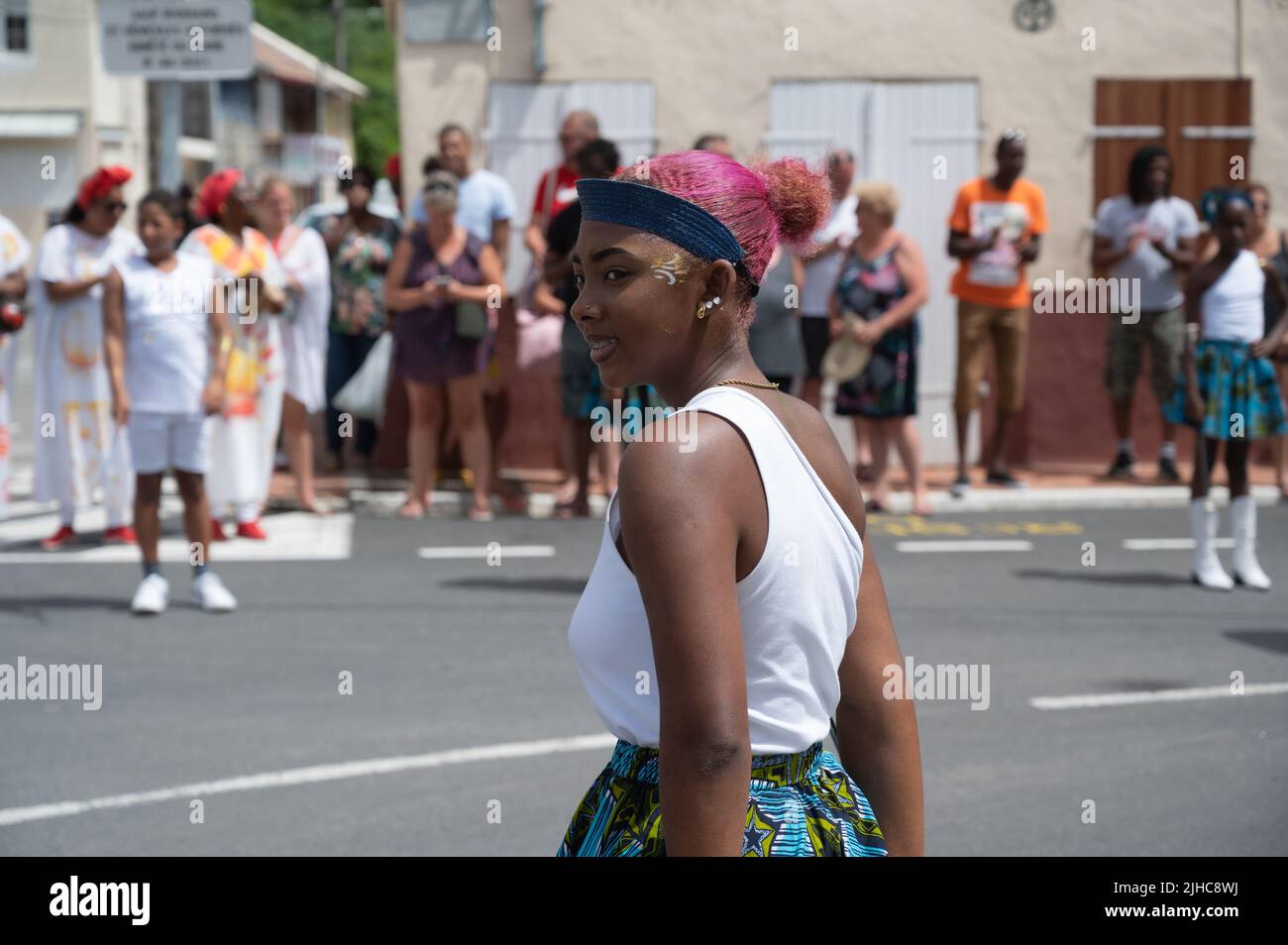 West indies martinique people woman hi-res stock photography and images ...