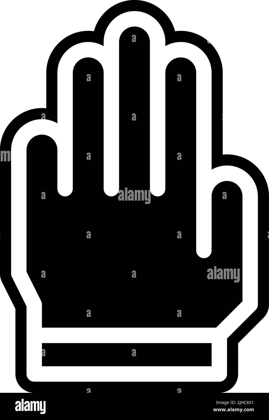 Stop traffic hand Black and White Stock Photos & Images - Alamy