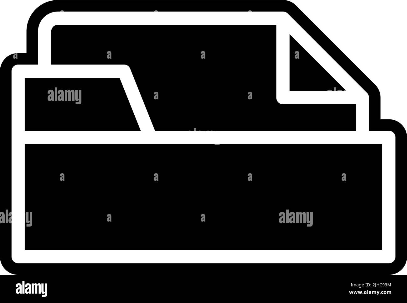 Interface folder Stock Vector Image & Art - Alamy