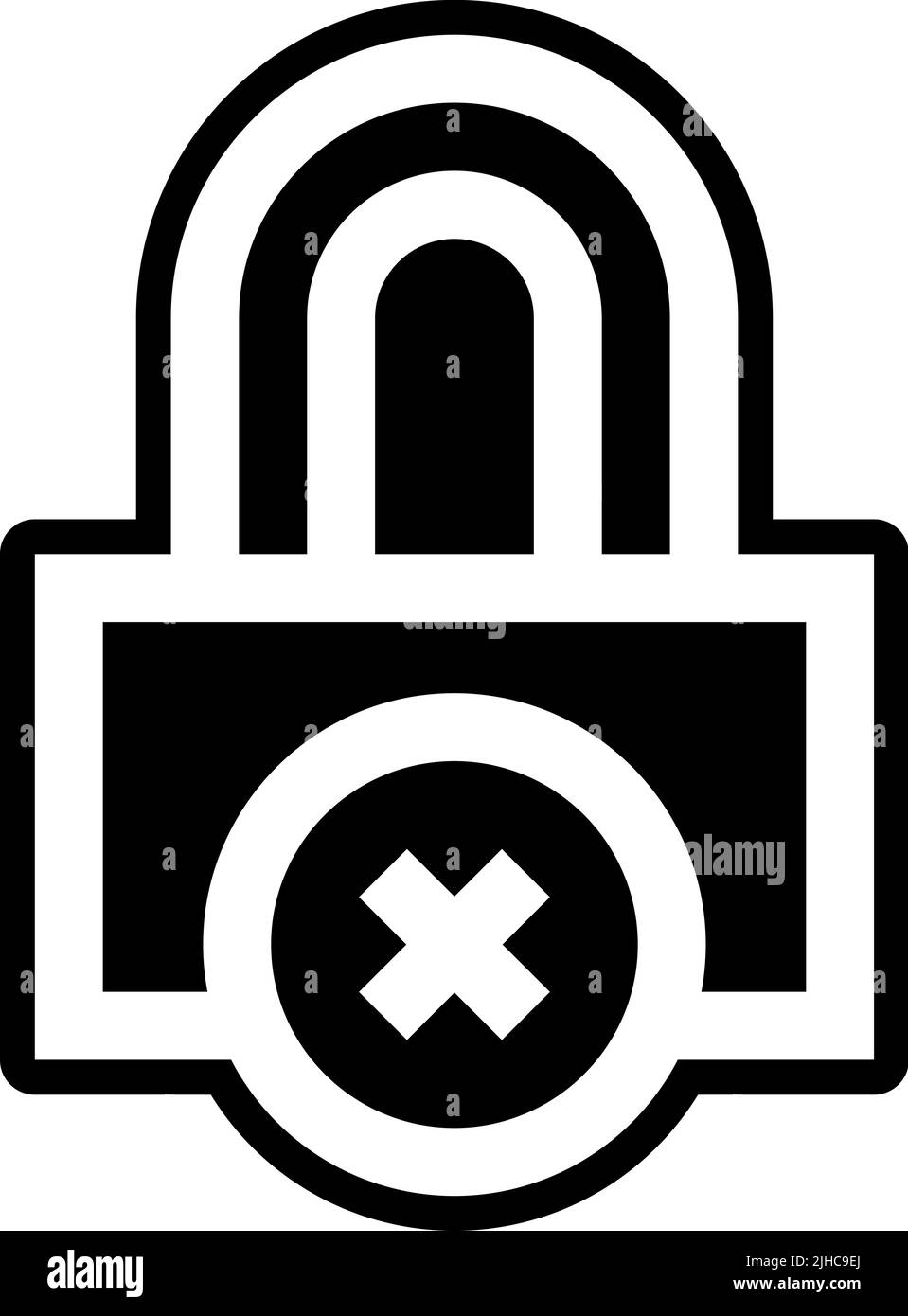 Chain of locks Stock Vector Images - Alamy