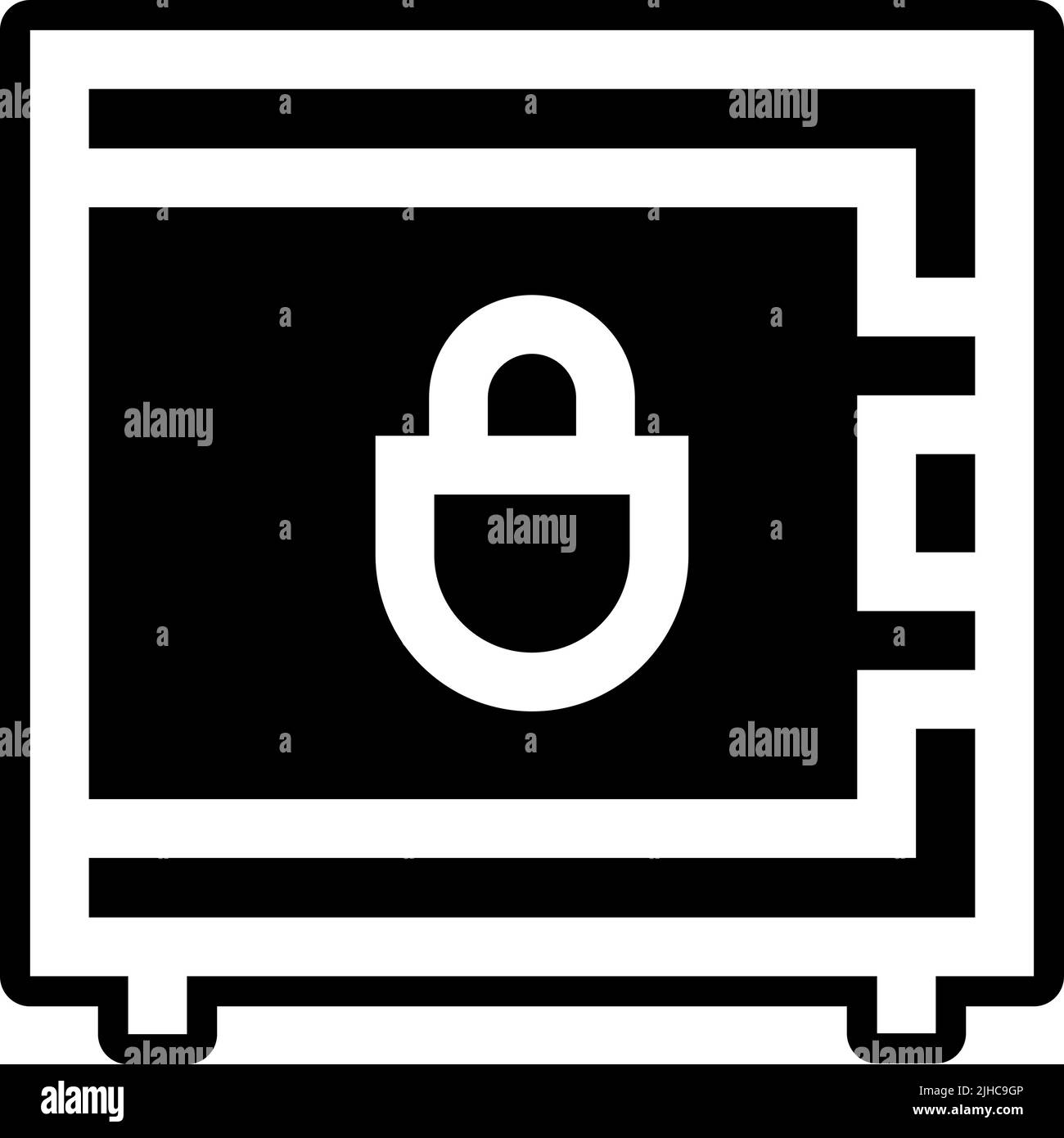 Keys and locks safe box Stock Vector Image & Art - Alamy