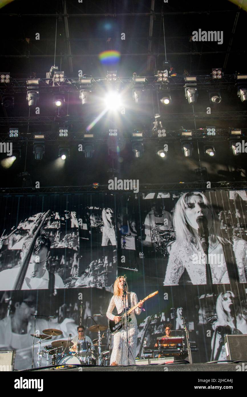 WOLF ALICE TRNSMT 2022 July 10th 2022 Stock Photo - Alamy