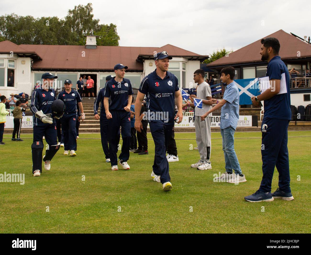 ICC Men's Cricket World Cup League 2 - Scotland v, Nepal. 17th July ...