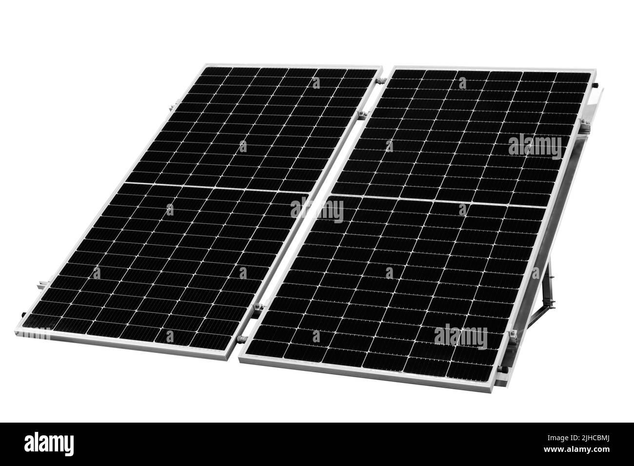 Solar panel system home Cut Out Stock Images & Pictures - Alamy