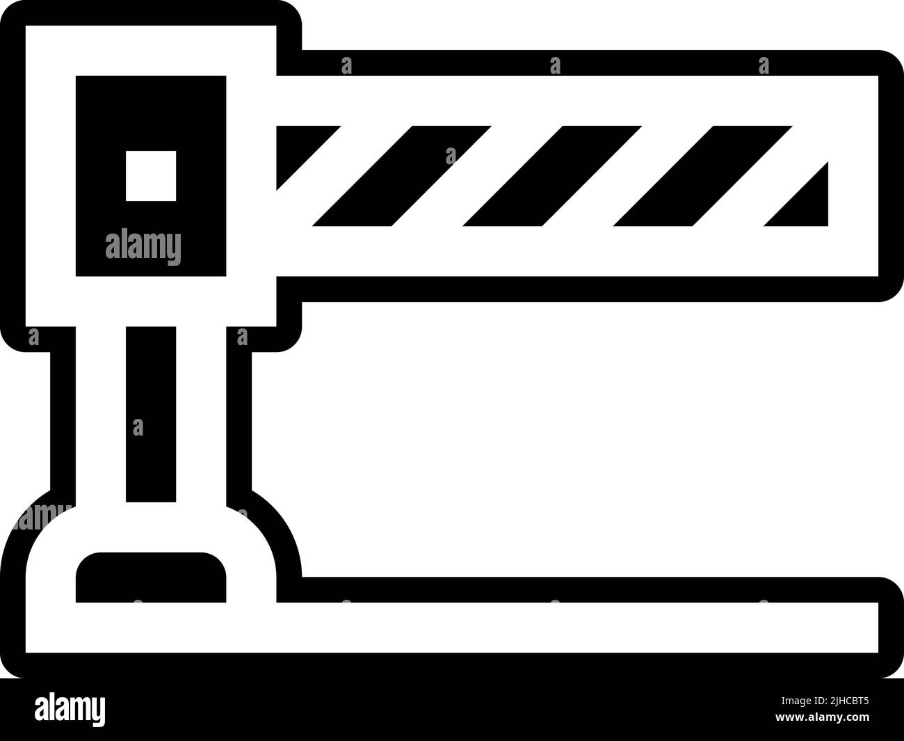 Motorway safety barrier Stock Vector Images - Alamy