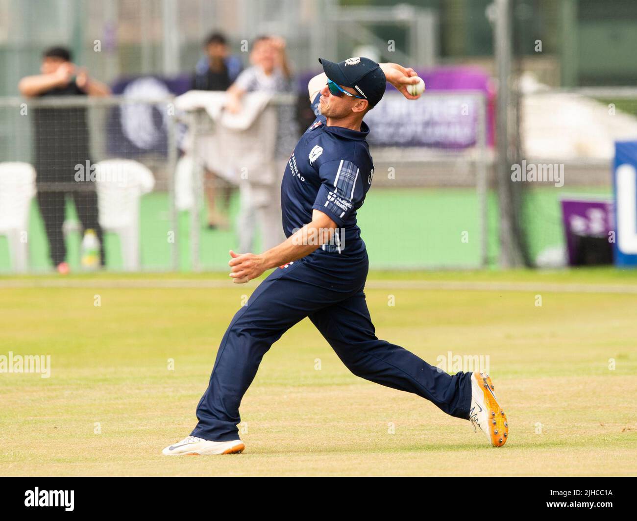 ICC Men's Cricket World Cup League 2 - Scotland v, Nepal. 17th July ...