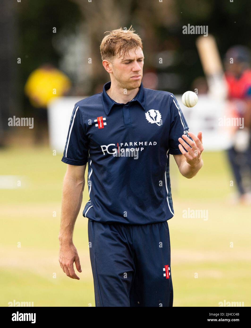 ICC Men's Cricket World Cup League 2 - Scotland v, Nepal. 17th July ...