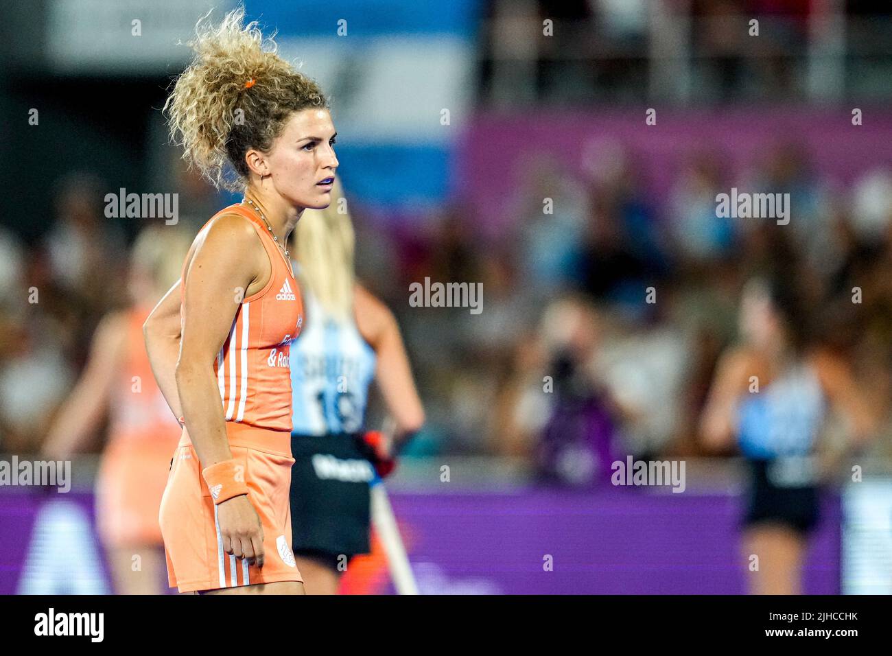 TERRASSA, SPAIN - JULY 17: Maria Verschoor of Netherlands during the ...