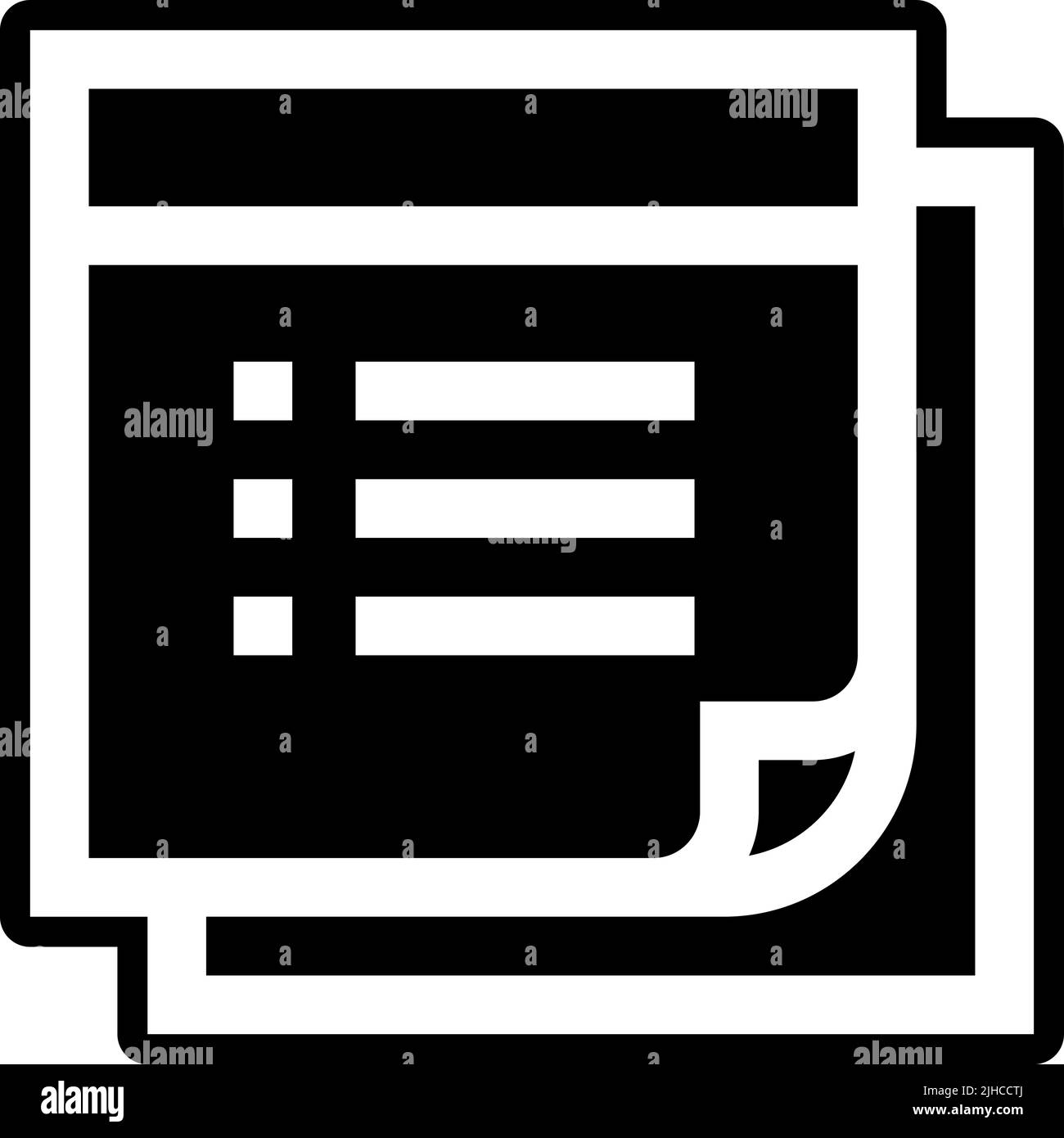 Notes and tasks sticky note Stock Vector Image & Art - Alamy