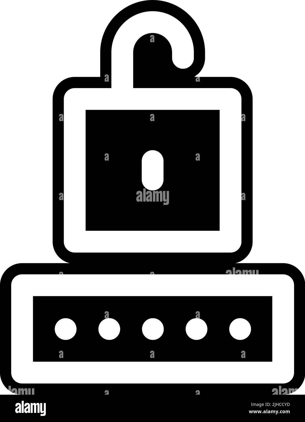 Cloud networking concept keyhole hi-res stock photography and images ...