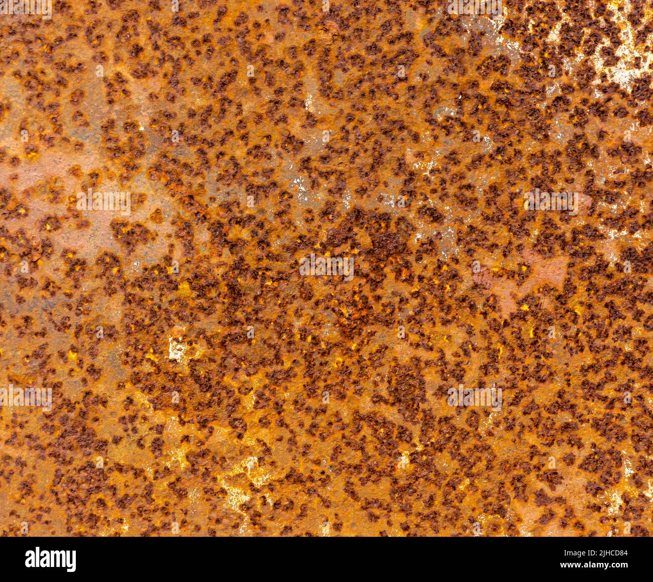 textured rusty surface of iron dirty brown, metal embossed background ...
