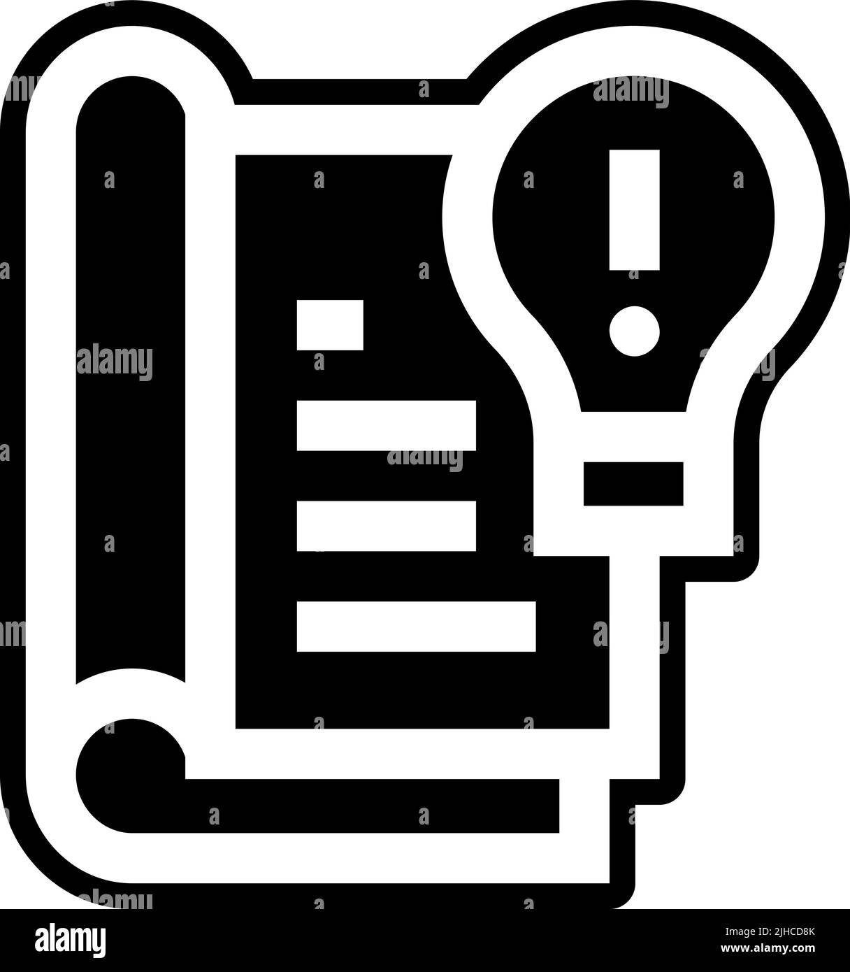 List tasks line vector Black and White Stock Photos & Images - Alamy