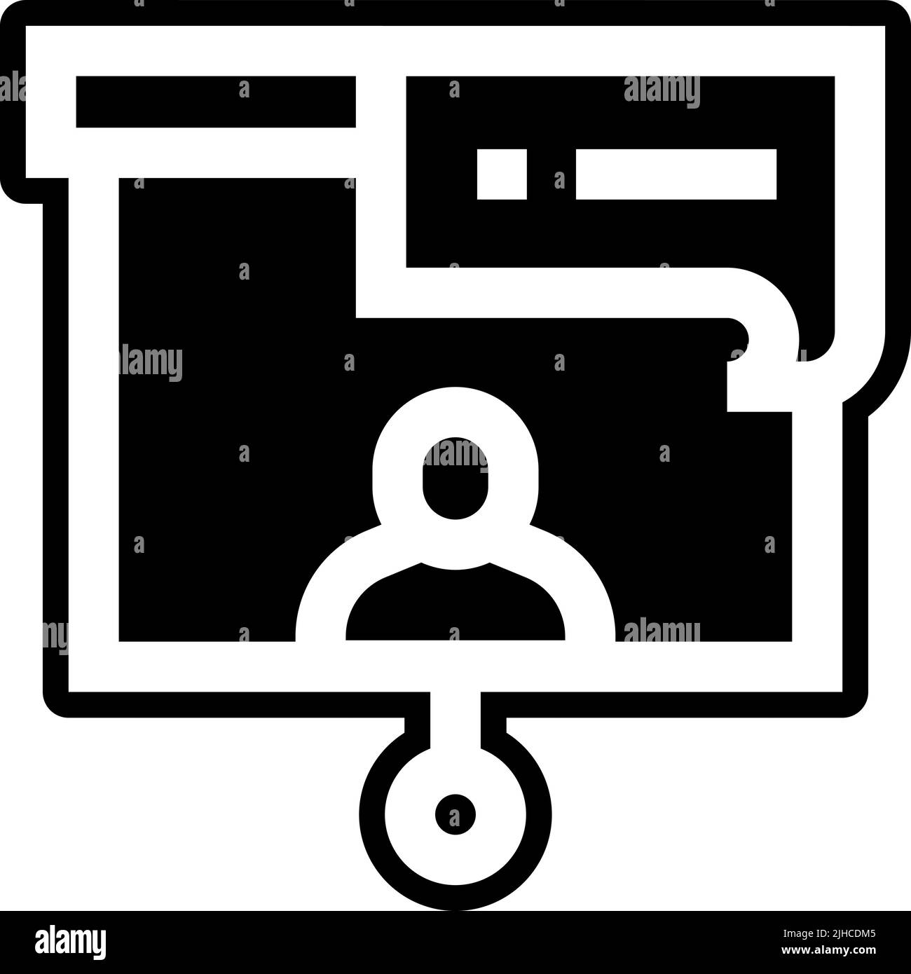 Remote presentation Black and White Stock Photos & Images - Alamy