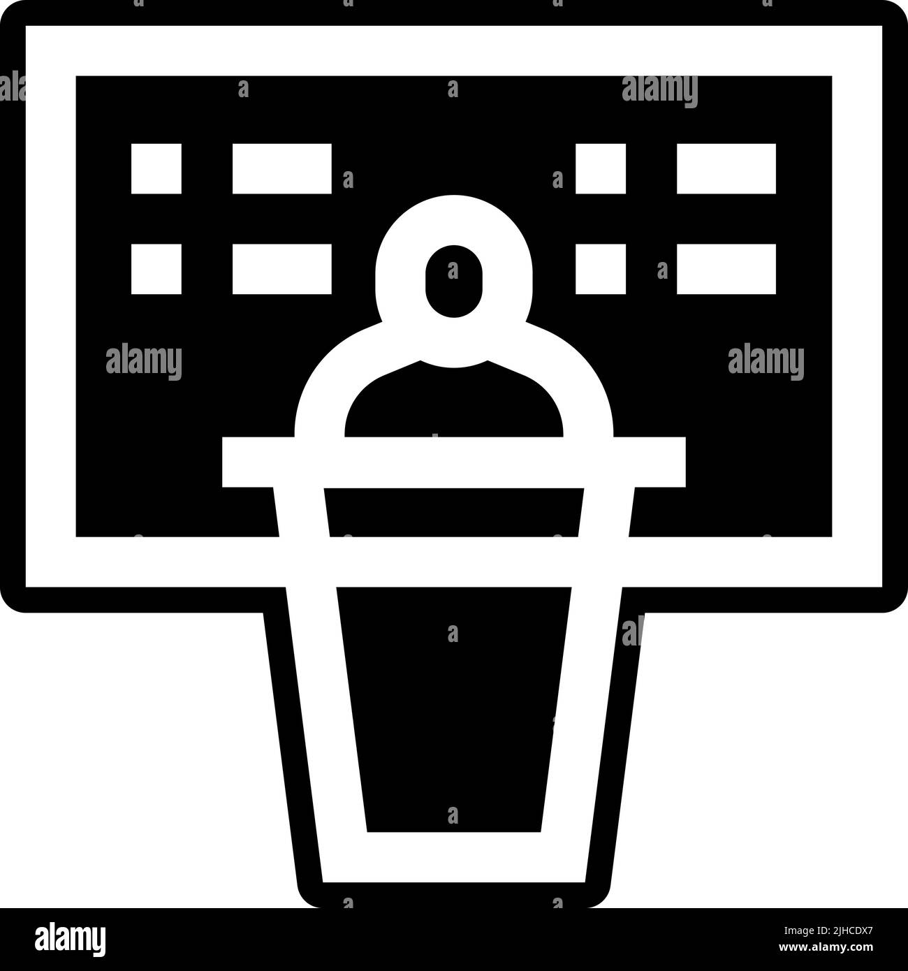 Office executive board meeting Black and White Stock Photos & Images ...